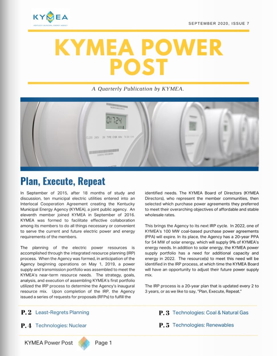 KYMEA POWER POST Q3 2020 - KYMEA