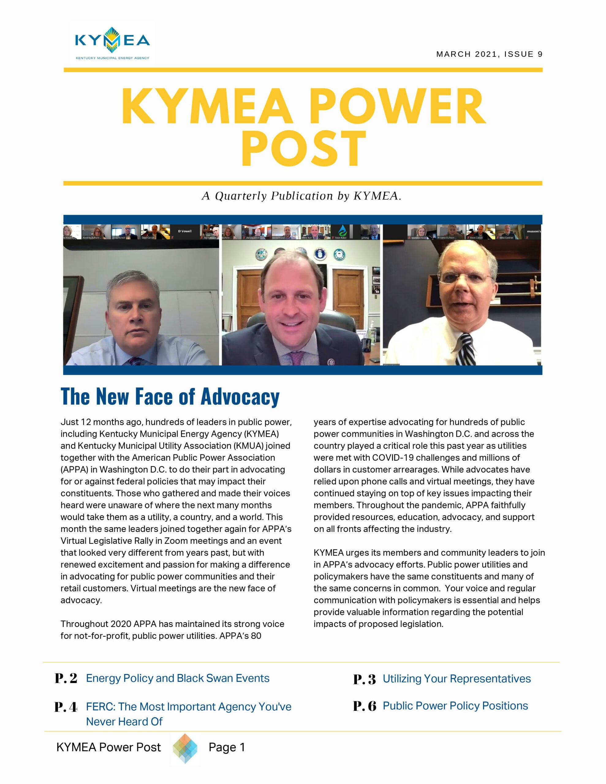 KYMEA POWER POST - Q1 2021 - KYMEA